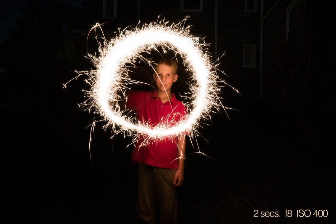 How to Photograph Sparkler Light-Writing - How To Photograph Your Life
